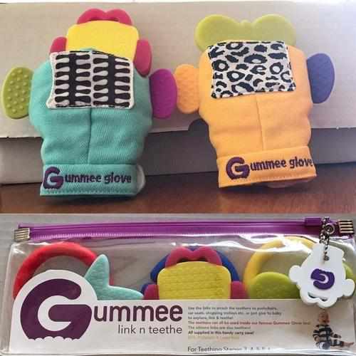 Gummee Link and Teethe - Silicone Teething Toy Links For Baby - Love ...