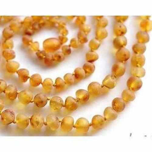 Child Bees Knees Raw Unpolished Honey Baltic Amber Necklace - Love ...